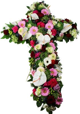 La fontaine fleurie - Livraison Croix de fleurs Compiègne