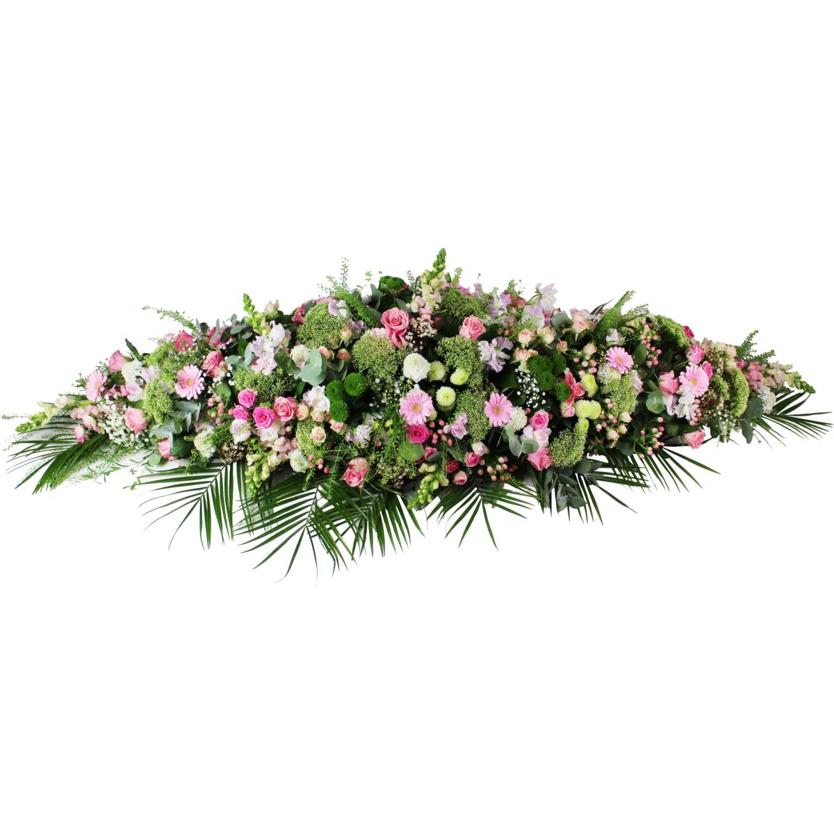 La fontaine fleurie - Coussin de fleurs Reconnaissance Enterrement