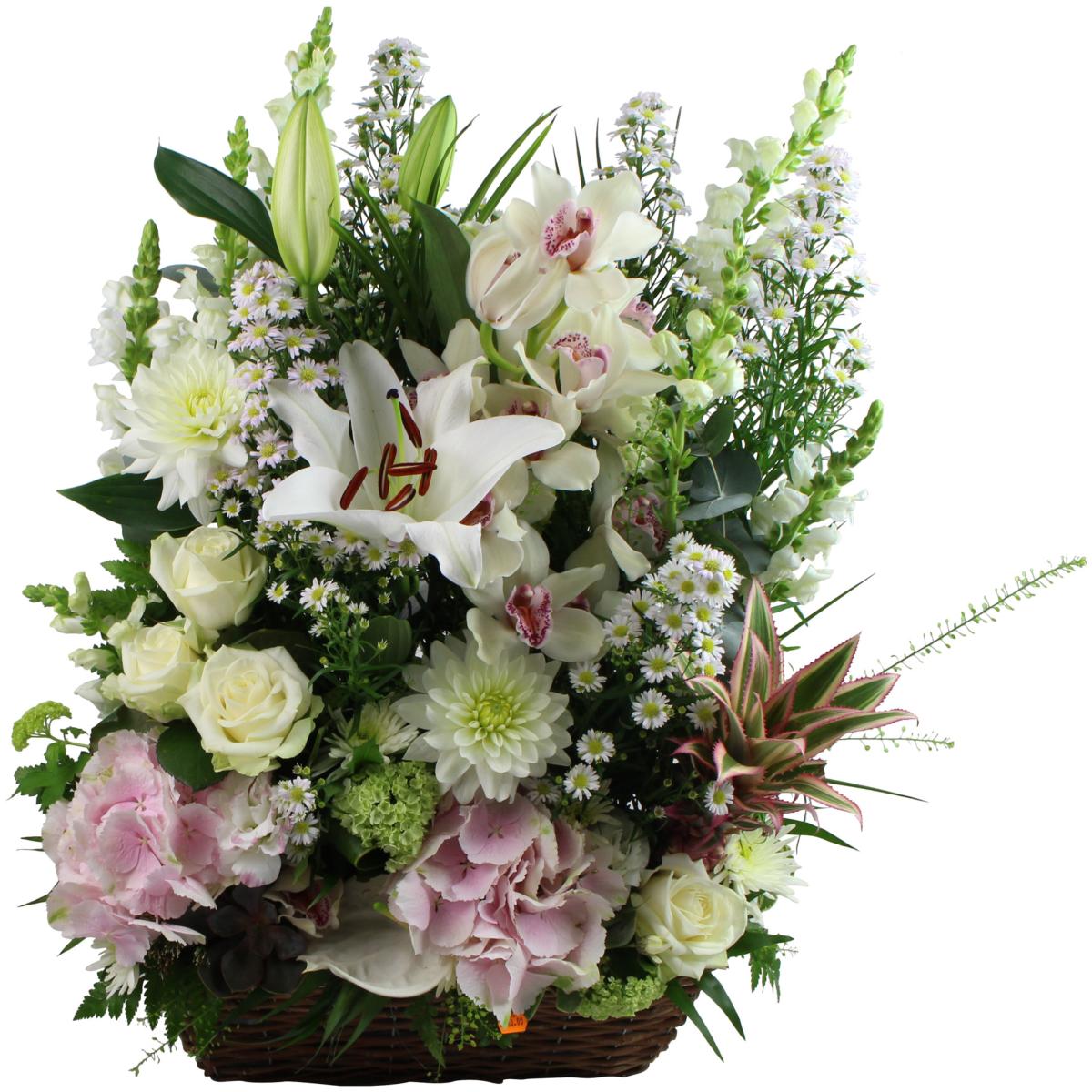 COMPOSITION DE FLEURS CHAMPÊTRES MARIAGE