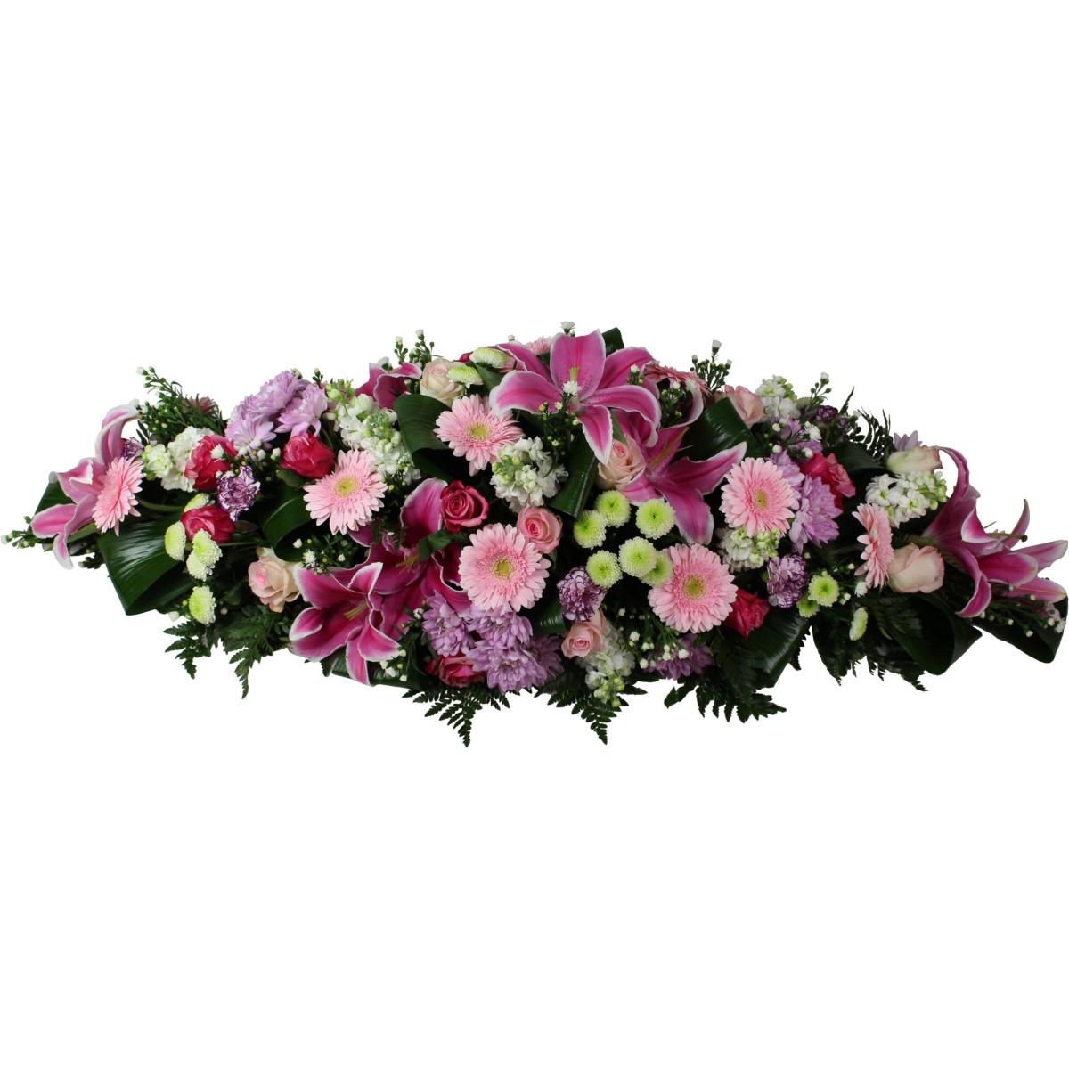 La fontaine fleurie - Coussin de fleurs variées Eternel