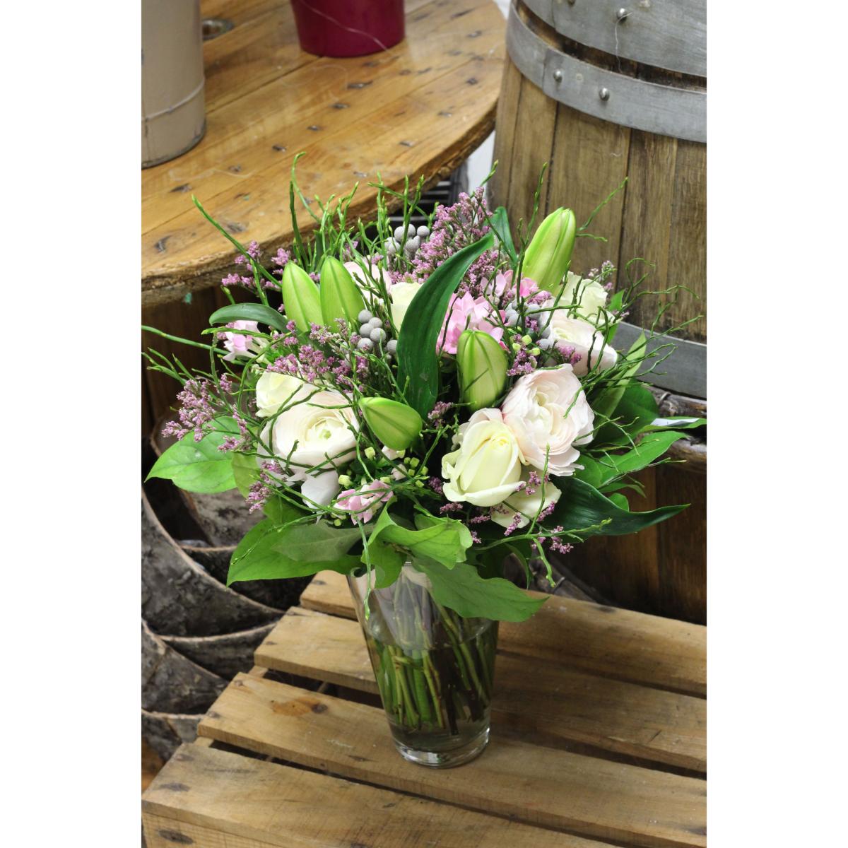 COMPIÈGNE - Offrir Bouquets de Fleurs de Saison - La Fontaine Fleurie